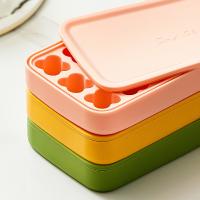 China Resuable Four Leaf Clover Personalized Silicone Ice Cube Mold  4 Colors for sale