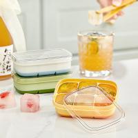 China Light Weight DIY Portable Silicon Mini Ice Cube Mold 63g Smooth Release for sale