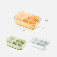 China Light Weight DIY Portable Silicon Mini Ice Cube Mold 63g Smooth Release for sale