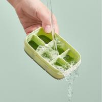 China Light Weight DIY Portable Silicon Mini Ice Cube Mold 63g Smooth Release for sale