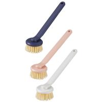 China Kitchen Sink Stove Decontamination Dish Cleaning Brush Long Handle 11.3cm Length for sale