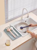 China Kitchen Sink Stove Decontamination Dish Cleaning Brush Long Handle 11.3cm Length for sale