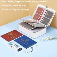 China Large Capacity Household File Storage Box Magnetic Closing 37.2*27.6*12.3cm for sale