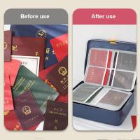 China Large Capacity Household File Storage Box Magnetic Closing 37.2*27.6*12.3cm for sale