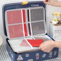 China Large Capacity Household File Storage Box Magnetic Closing 37.2*27.6*12.3cm for sale