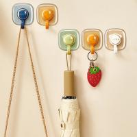 China Creative Cat Coat Hooks For Wall Mounted, 4 Pcs Cute Cat Key Hook Adhesive Hook For Room Decor for sale
