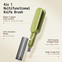 China Patent Design 4-in-1 Multifunctional Knives Long Handle Cleaning Brush for sale