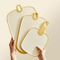 China 3 Colors 3 Sizes Chopping Board Kitchen Meat Vegetables Fruit Cutting Board for sale