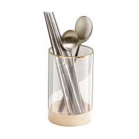 China 2 Different Sizes Multipurpose Plastic Kitchen Countertop Drying Cutlery Storage Holders Utensil Organizer for sale