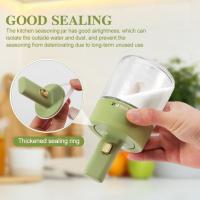 China New Arrive Versatile Kitchen Seasoning Storage Bottle Set With Telescopic Spoon for sale
