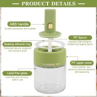 China New Arrive Versatile Kitchen Seasoning Storage Bottle Set With Telescopic Spoon for sale