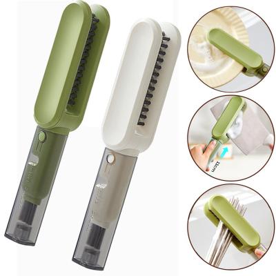 China Directly Factory Sales Kitchen Use Double Sided Cleaning 4 In 1 Multifunctional Knife Brush for sale
