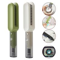 China New R&D Design Fancy Reusable Knife Fork Spoon Cleaning Brush Household Multifunctional Kitchen Knife Cleaner Brush for sale