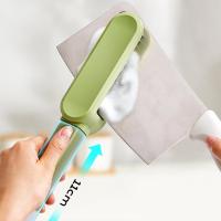 China 11CM Safety Guard Handle Knives Blade Cleaning Grinding Tools 4 In 1 Cutlery Cleaning Brush for sale