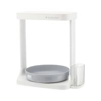 China Pull-out Detachable 360 degree Rotating Kitchen Shelf Multi-purpose Seasoning Rack Turntable for sale