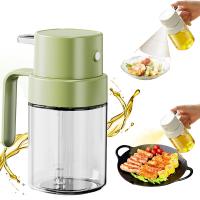 China 6.8 OZ 200ml Food-grade Glass Oil Bottle Olive Oil Sprayer for Cooking Air Fryer kitchen Outdoor BBQ and Camping for sale