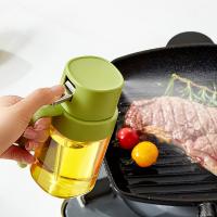 China 6.8 OZ 200ml Food-grade Glass Oil Bottle Olive Oil Sprayer for Cooking Air Fryer kitchen Outdoor BBQ and Camping for sale