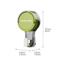 China ZASA 3.5kg Max Clothes Vacuum Press Wall Mounted Suction Cup With Hook for sale