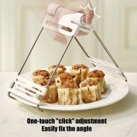 China New Arrival Multi Gear Adjustment Kitchen Hot Food Anti Scald Dish Bowl Clip for sale
