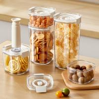 China Manual Vacuum Pump Kitchen Food Storage Canisters for sale