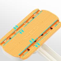 China Handhold Rotatable Automatic Mini Mop With Cloth Clipper with Face Towels for Bathroom Kitchen for sale