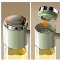China NEW 500 Ml Lead Free Stainless Steel Lid And Vinegar Bottles For Kitchen Cooking Container for sale