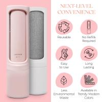 China Wholesale Reusable Pet Hair Remover Custom Reusable Dog Cat Lint Roller Brush for sale