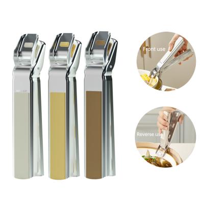 China Hot Plate Gripper Clips Kitchen Tongs Bowl Dish Pan Clip Anti-scalding Stainless Steel Bowl Clip for sale