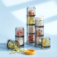 China Portable 21 Grids Weekly Pill Organizer Pill Container Vitamin Organizer 7 Days Pill Organizer for sale