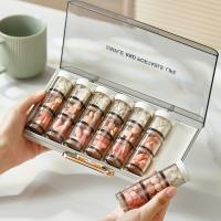 China Portable 21 Grids Weekly Pill Organizer Pill Container Vitamin Organizer 7 Days Pill Organizer for sale