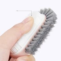 China Cleaning Brush Handle Cleaning Tool Shoes Plastic Sneaker Laundry Clothes Scrubbing Bathroom Laundry Cup Cleaner for sale