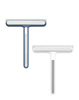 China 4In1 Dual Sided Glass Wiper Scraper Brush Household Squeegees Brooks Window Cleaning Tool Kit for sale