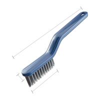 China Custom Handhold 2 In 1 Multipurpose Crevice Cleaning Brush Window Corner Gap Sliding Door Track Dust Cleaner Brush for sale