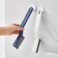 China Custom Handhold 2 In 1 Multipurpose Crevice Cleaning Brush Window Corner Gap Sliding Door Track Dust Cleaner Brush for sale