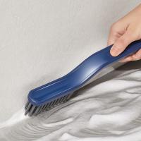 China Custom Handhold 2 In 1 Multipurpose Crevice Cleaning Brush Window Corner Gap Sliding Door Track Dust Cleaner Brush for sale