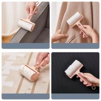 China Reusable Lint Brush Roller Sticky Lint Remover Pet Hair Remover Roller for sale