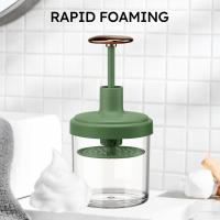 China Skin Care Portable Foam Cup Bubble Maker Home Travel Face Washing Facial Cleanser Foaming Cup for sale