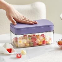 China Ice Cube Maker Mold for Freezer Ice Cube Tray With Ice Storage Bin for sale