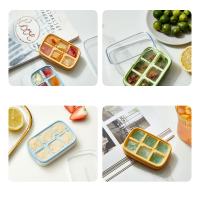 China 6 Compartment Square Ice Cube Maker For Whisky Cocktails Drinks for sale