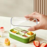China 6 Compartment Square Ice Cube Maker For Whisky Cocktails Drinks for sale