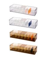 China 8 Grids Adjustable Office Cable Organizer Box Customizable Compartments  Safe Storage of Electronics Accessories for sale