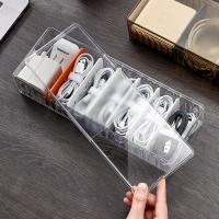 China 8 Grids Adjustable Office Cable Organizer Box Customizable Compartments  Safe Storage of Electronics Accessories for sale