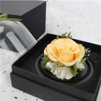 China Wedding Home Decorative Preserved Rose Gift Box With Long Saving Time for sale
