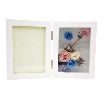 China Customized Color Dried Flowers In Photo Frame For Various Occasion for sale