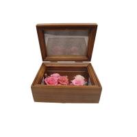 China Home Decorative Preserved Rose Gift Box Photo Frame With Bright Color for sale