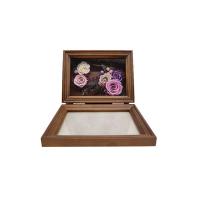China Everlasting Preserved Rose Gift Box Photo Frame​ For Party / Festival for sale