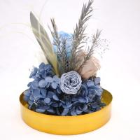 China Real Natural Everlasting Rose In Glass Dome Gift For Valentine's Day for sale