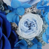 China Mother'S Day Preserved Rose Gift Box Solid Wood Photo Frame 15.5*8*20.5CM for sale