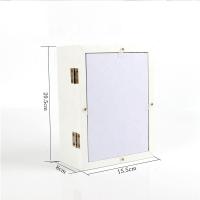 China Mother'S Day Preserved Rose Gift Box Solid Wood Photo Frame 15.5*8*20.5CM for sale