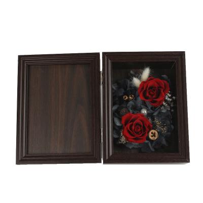 China Custom Color Flower Photo Frame , Flowers In Picture Frame For Christmas Gift for sale